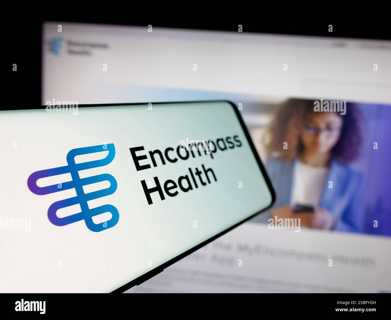 Encompass health logo hi-res stock photography and images - Alamy