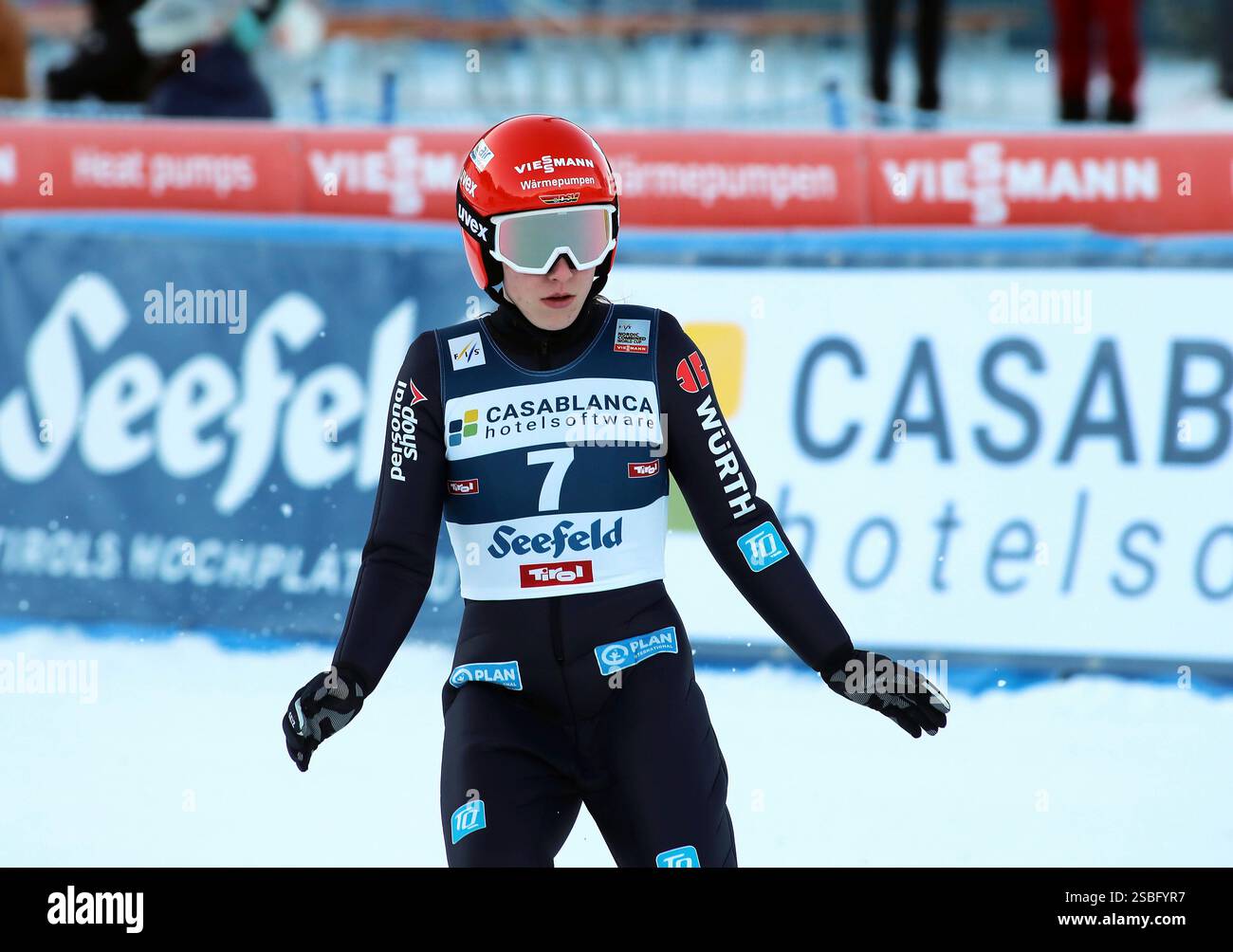 Seefeld, Österreich, 02. Februar 2025: FIS NORDIC COMBINED WORLD CUP ...