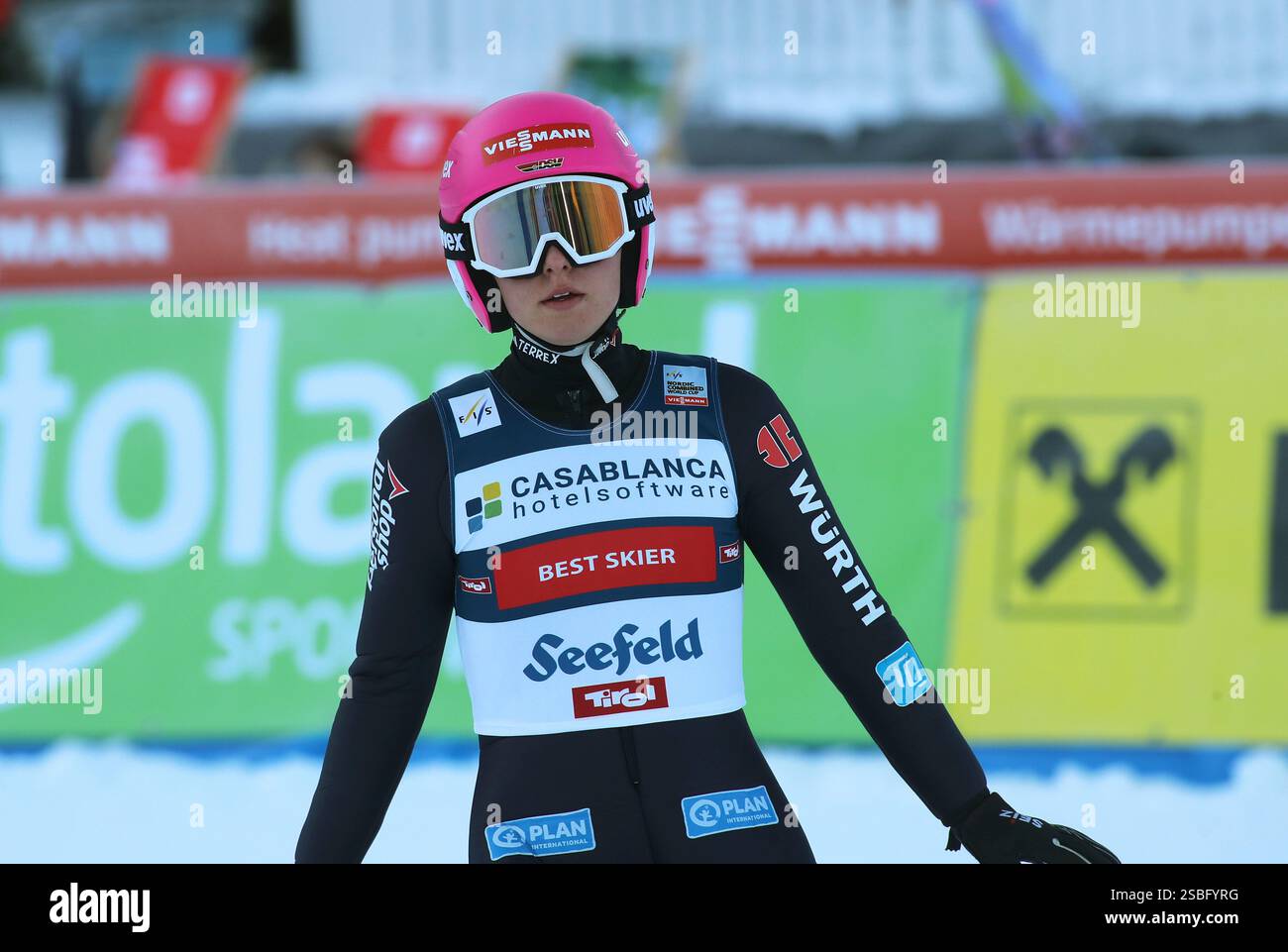 Seefeld, Österreich, 02. Februar 2025: FIS NORDIC COMBINED WORLD CUP ...