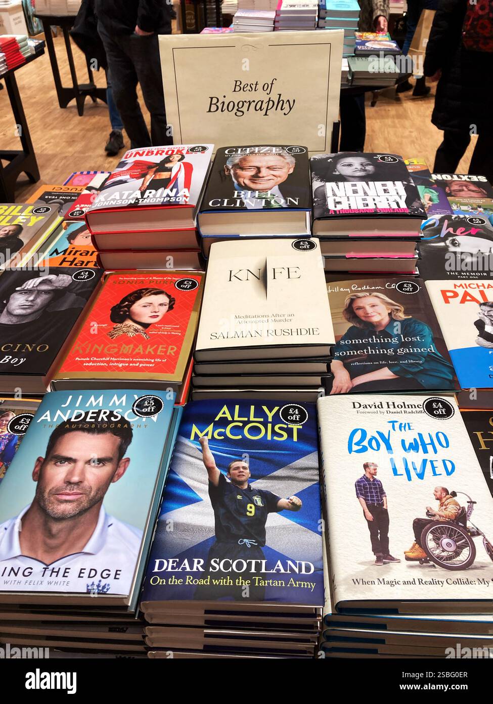 A selection of Non fiction best of biography books for sale at the book ...