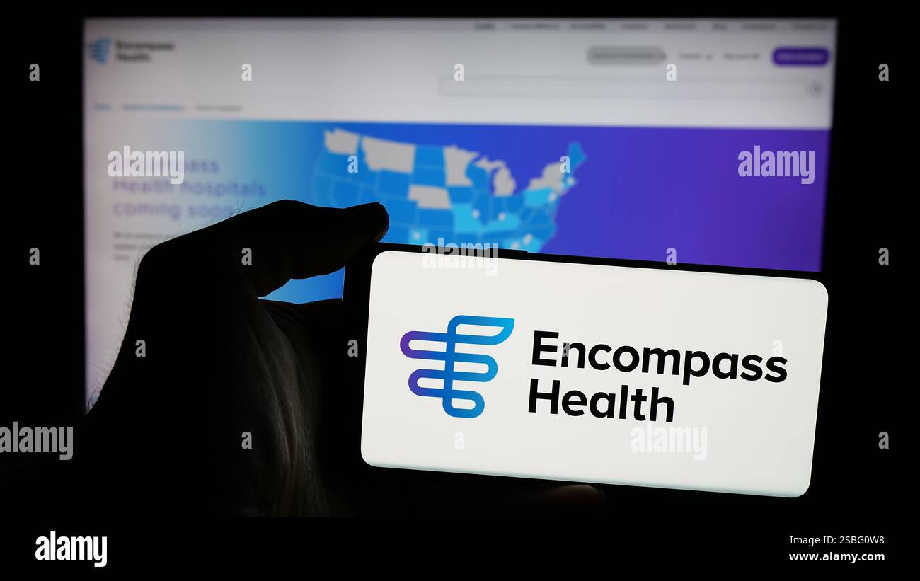 Encompass health logo hi-res stock photography and images - Alamy