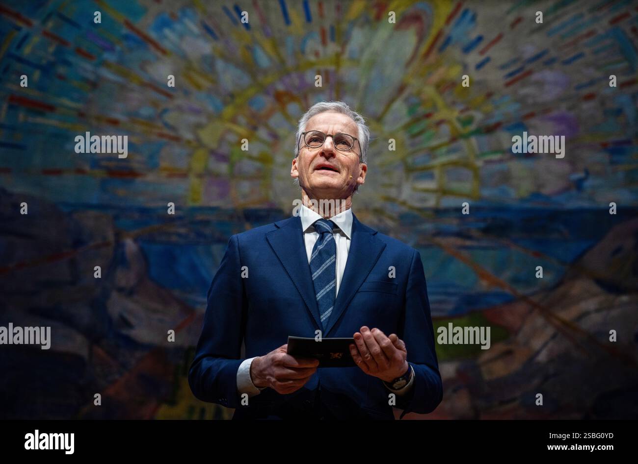 Oslo 20250203. Prime Minister Jonas Gahr Støre (Ap) opens the Oslo ...