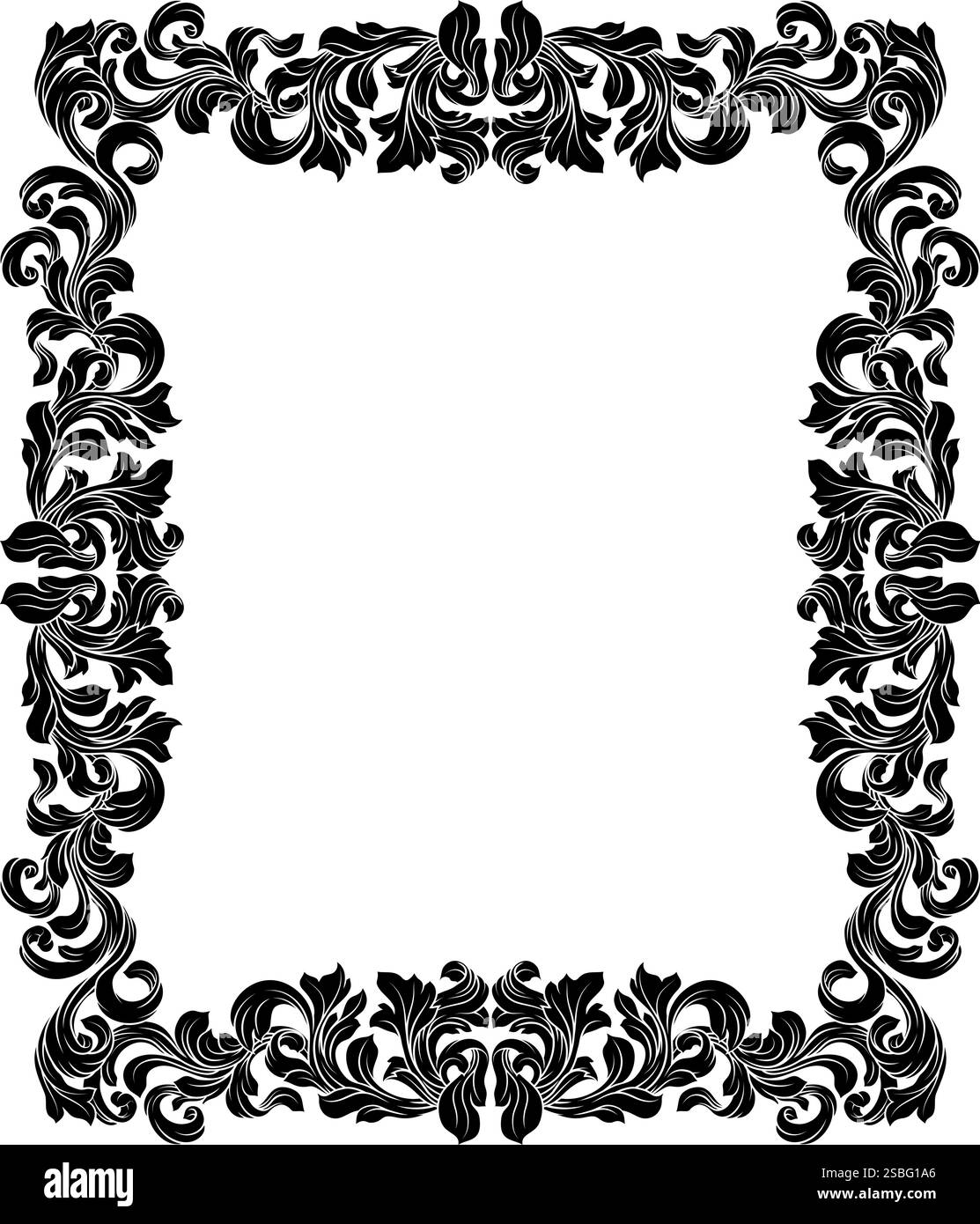 Crest Coat Coat of Arms Border Heraldic Frame Stock Vector Image & Art ...