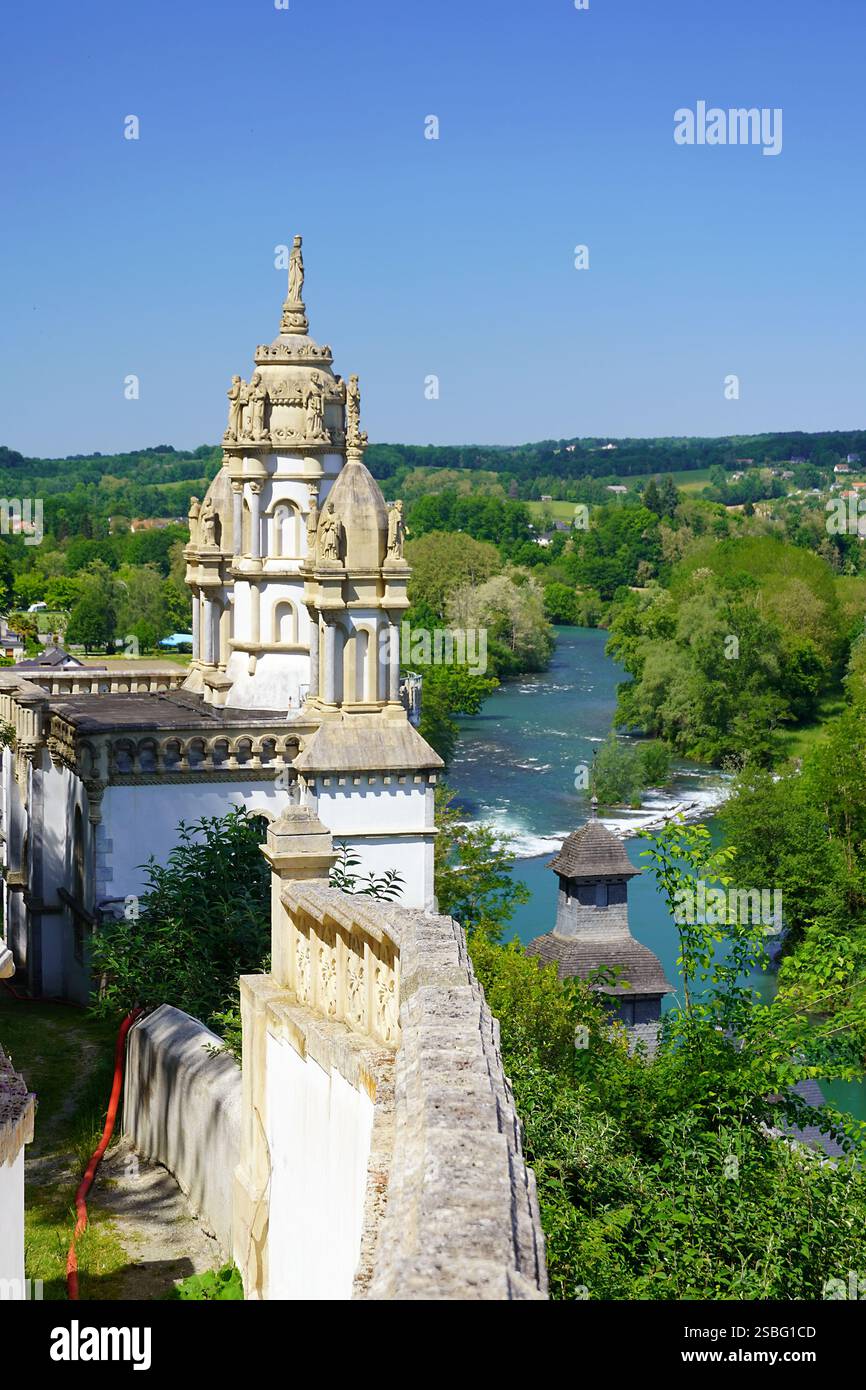 Lestelle-Bétharram (south-western France): roofs of the Sanctuary of ...