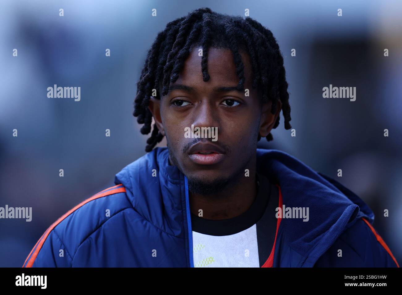 Torino, Italy. 02nd Feb, 2025. Samuel Mbangula of Juventus Fc looks on ...