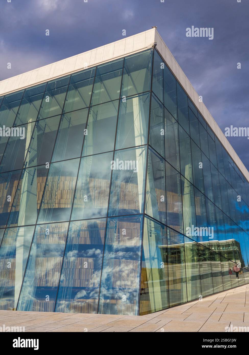 Glass Building, Oslo Opera House, Oslo, Norway, Scandinavia, Europe ...