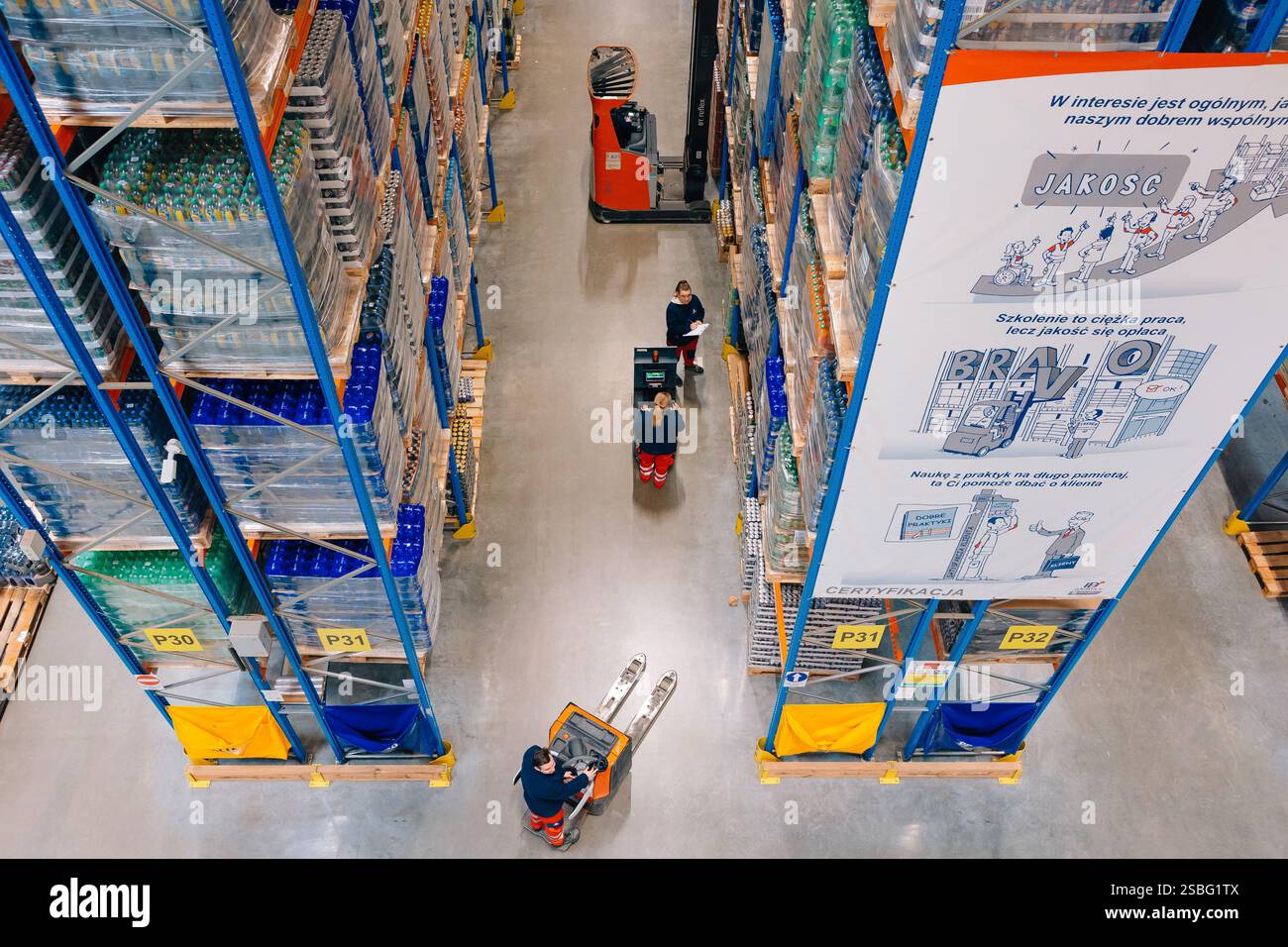 Poland, Mszczonów, the Elite logistic park: ID Logistics central ...