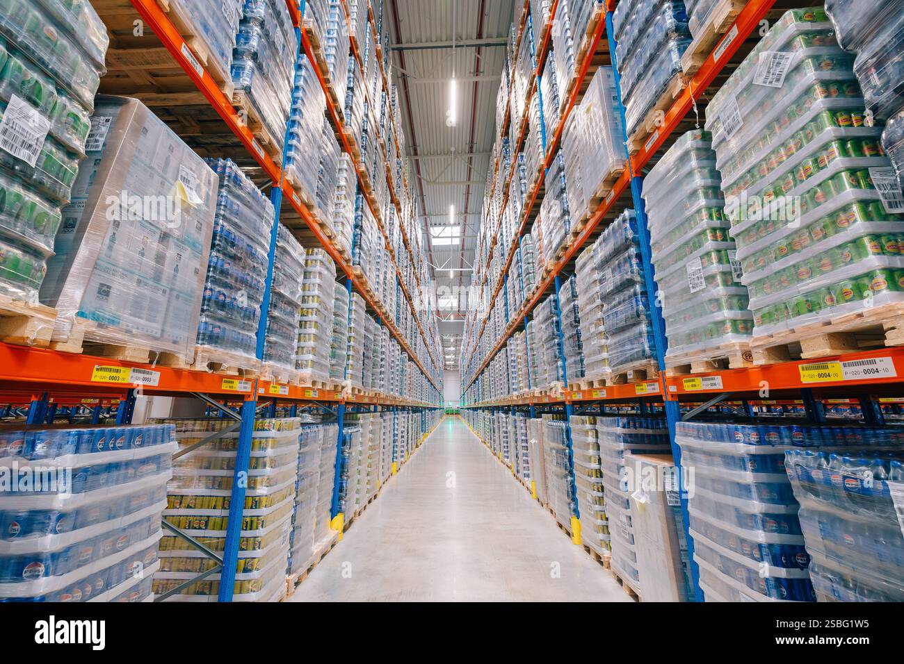 Poland, Mszczonów, the Elite logistic park: ID Logistics central ...