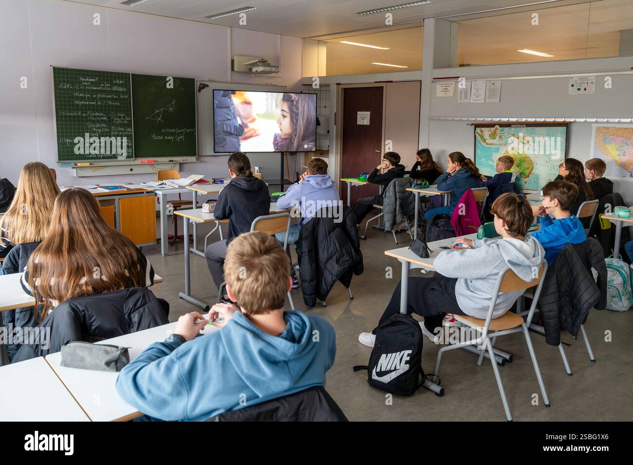 Switzerland high school classroom hi-res stock photography and images ...