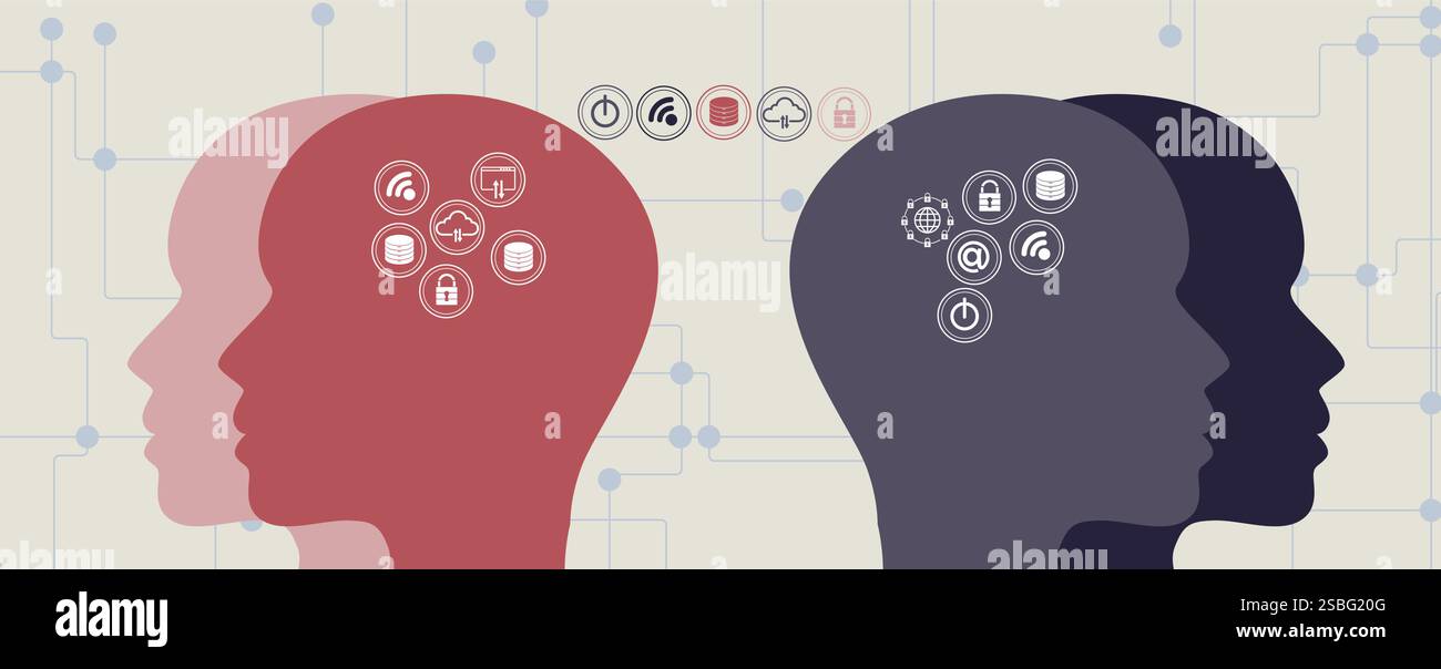 Abstract Artificial intelligence. Cloud computing. Machine learning ...