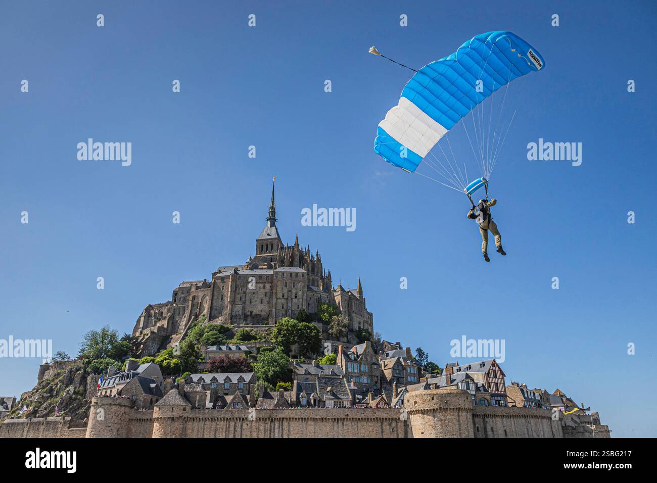 Le Mont-Saint-Michel (Saint Michael's Mount), in Normandy, north ...