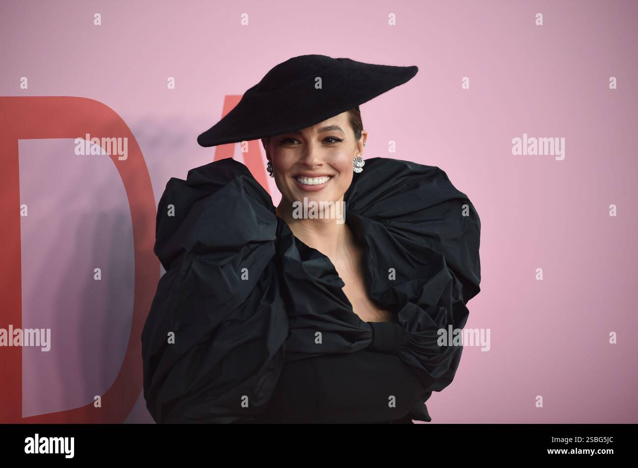 Ashley Graham arriving at the CFDA Fashion Awards at the Brooklyn ...