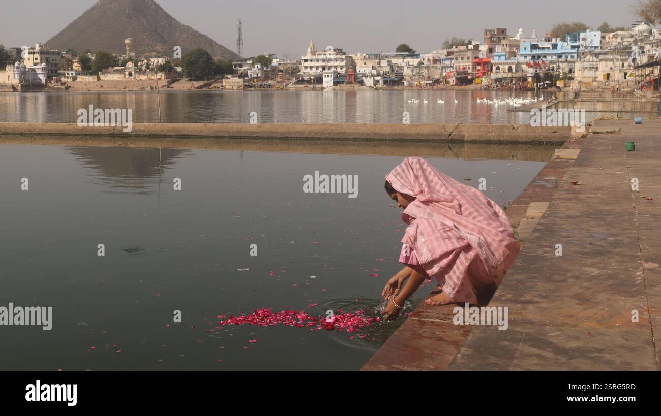 Women at holy lake hi-res stock photography and images - Alamy