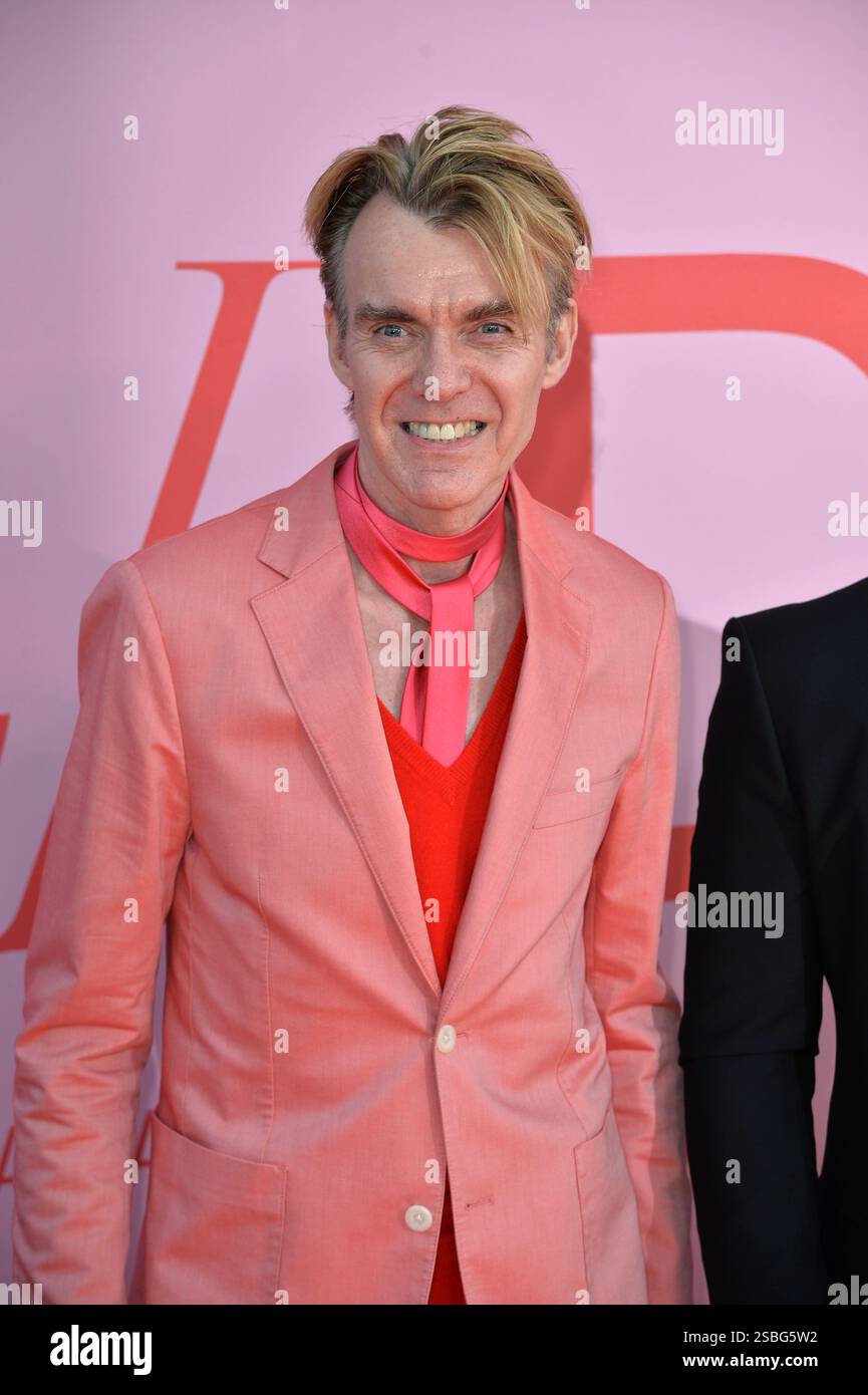 Ken Downing arriving at the CFDA Fashion Awards at the Brooklyn Museum ...