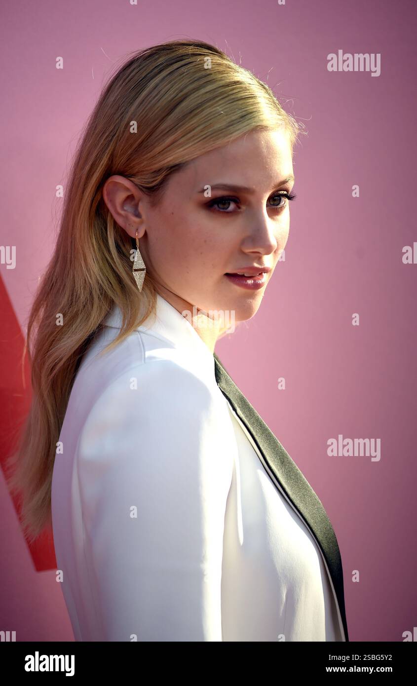Lili Reinhart arriving at the CFDA Fashion Awards at the Brooklyn ...