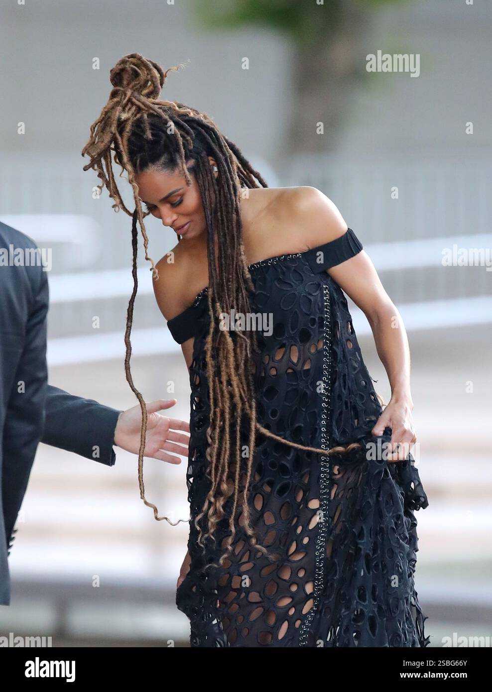 Ciara arriving at the CFDA Fashion Awards at the Brooklyn Museum of Art ...