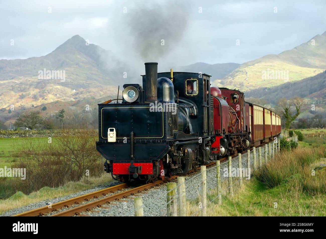 Garratt, K1, and NG/G16, Welsh Highland Railway, Gwynedd, North Wales ...