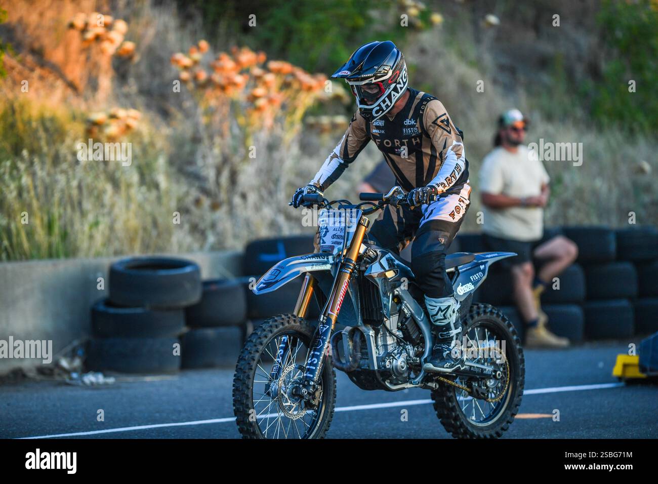 Melbourne, Australia. 01st Feb, 2025. Scott “Topdog” Fitzgerald is seen ...