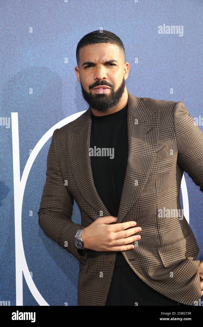 Drake at 'Euphoria' TV Show Premiere, Arrivals, Pacific Cinerama Dome ...