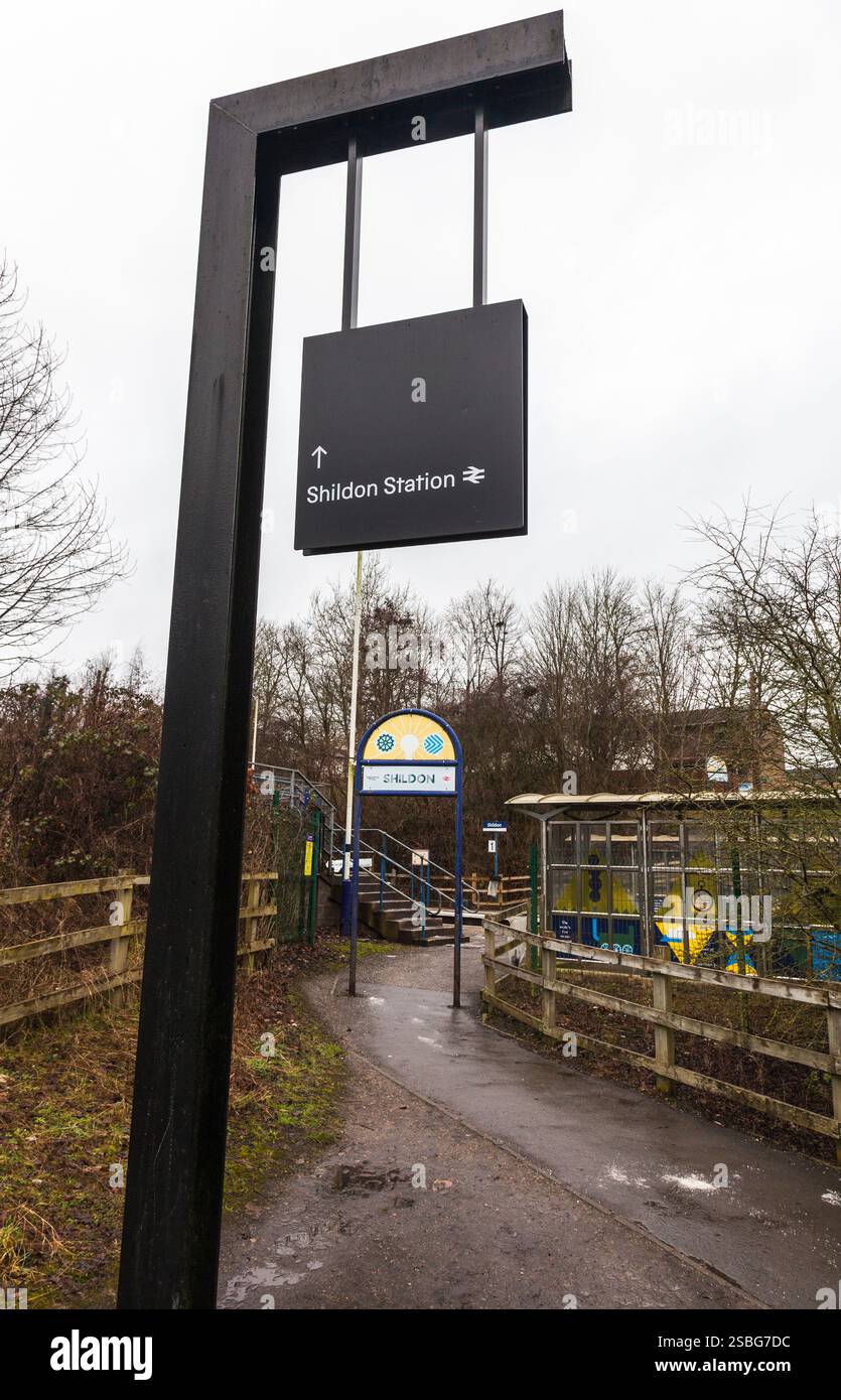 Shildon Railway Station , England,UK Stock Photo - Alamy
