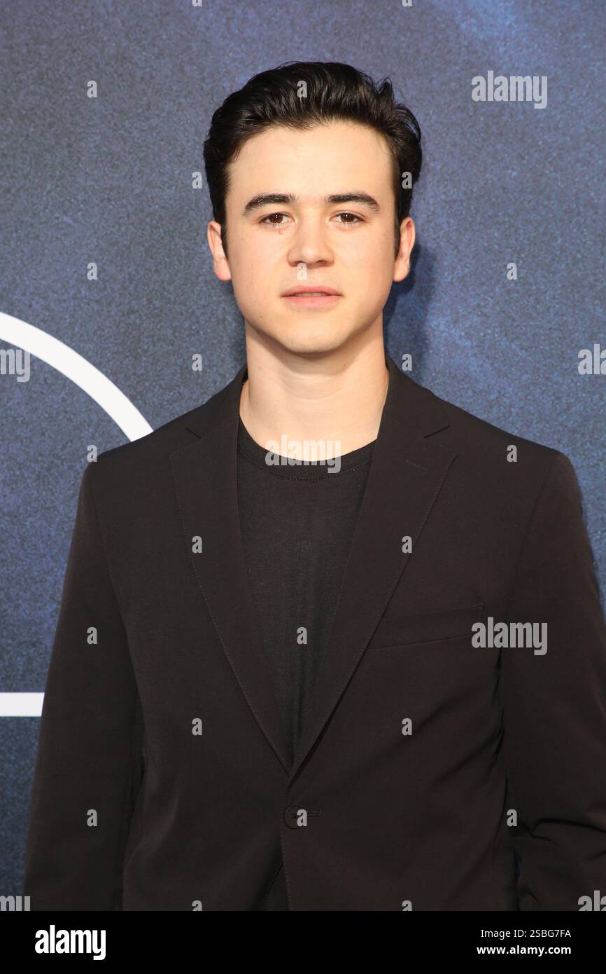 Keean Johnson at 'Euphoria' TV Show Premiere, Arrivals, Pacific Cinerama Dome, Los Angeles, USA ...