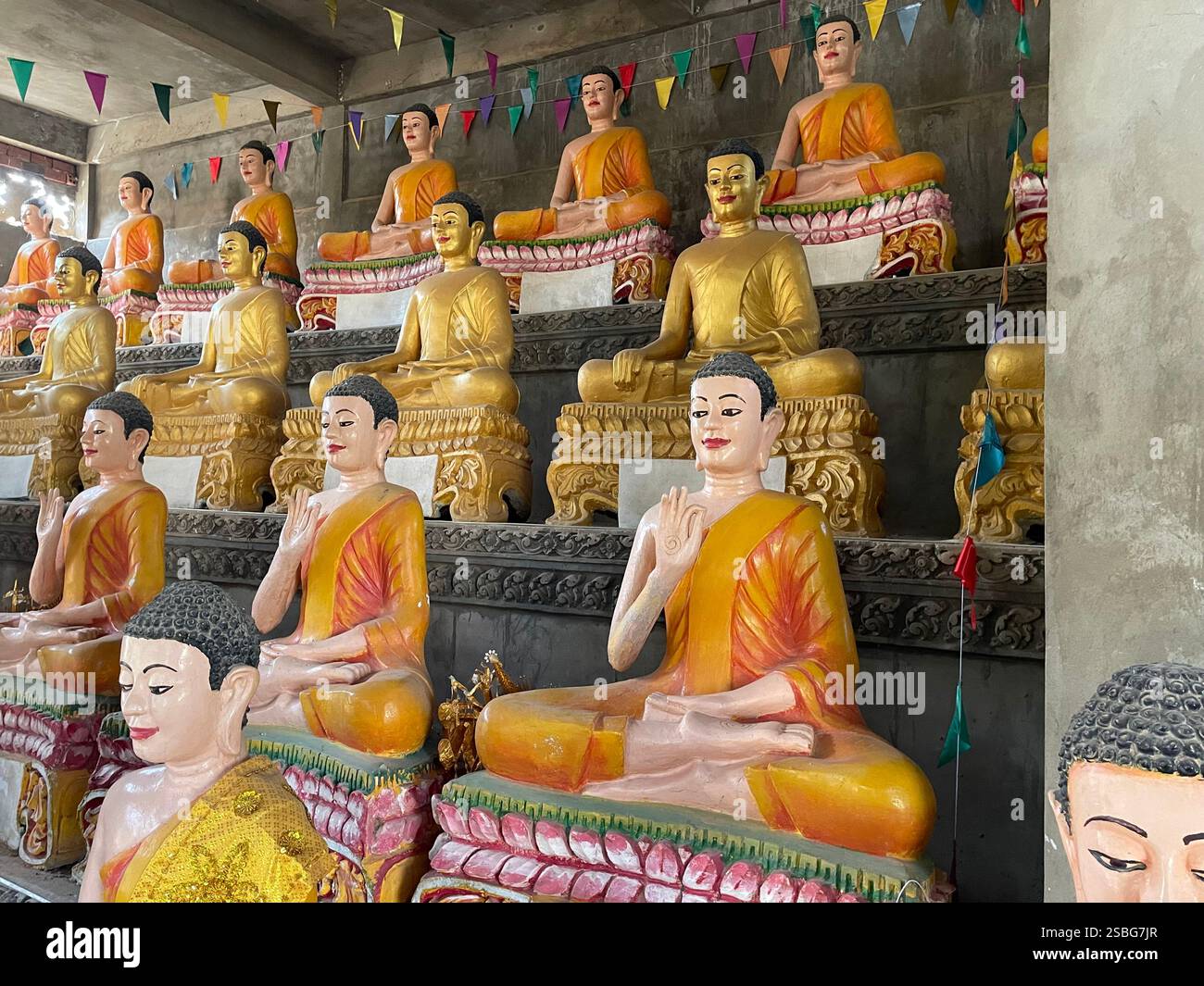 Wat Ek Phnom is an ancient temple at Aek Phnom, Battambang Province, in ...