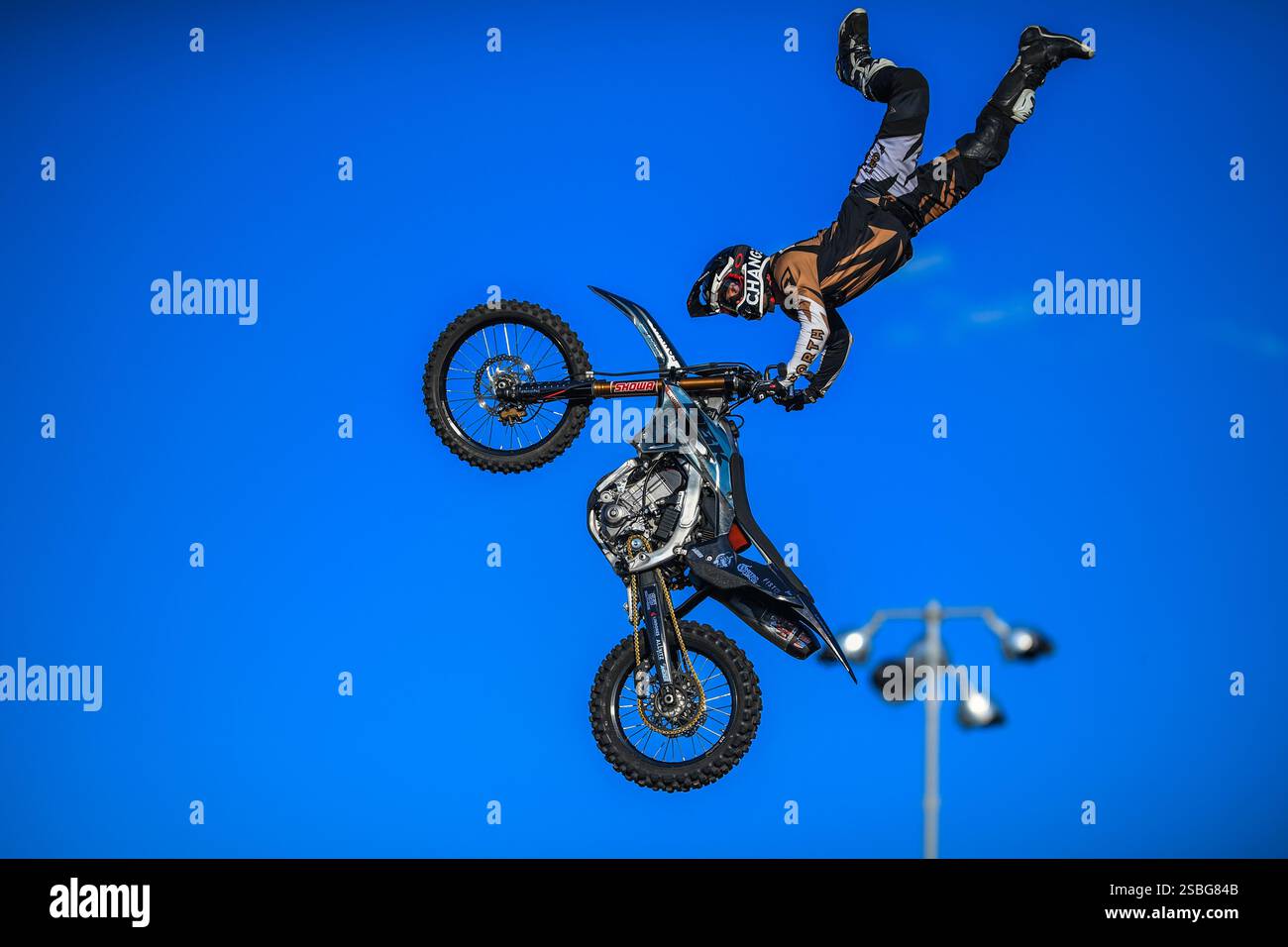 Scott “Topdog” Fitzgerald is seen performing aerial stunts in Freestyle ...