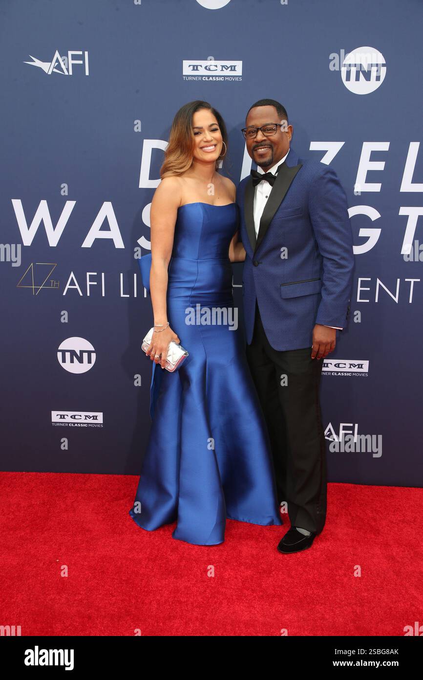 Martin Lawrence and partner Roberta Moradfar arrives for the 47th AFI ...