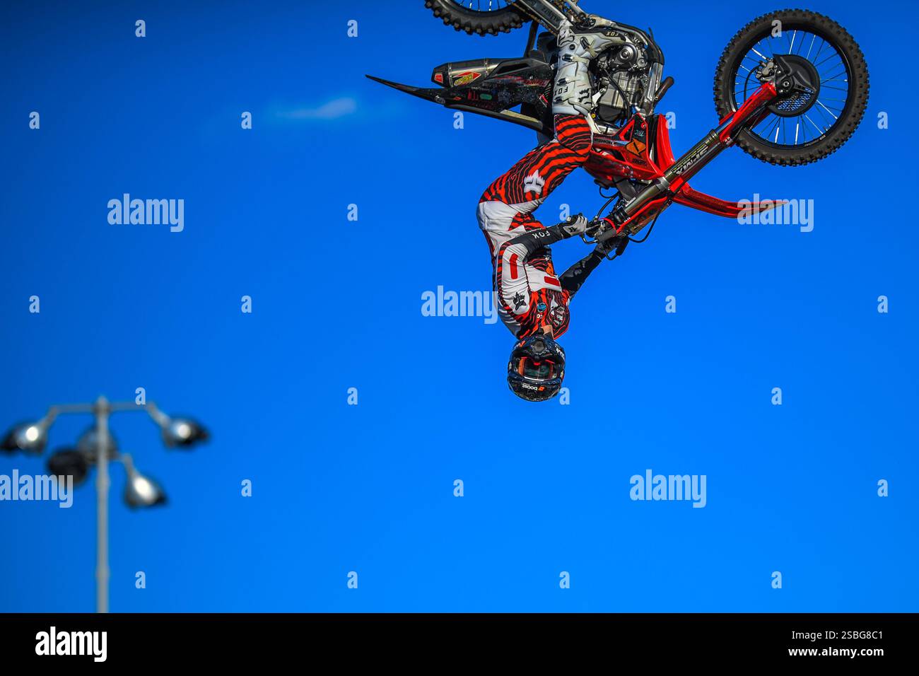 Cam "SINCS" Sinclair is seen performing aerial stunts in Freestyle ...