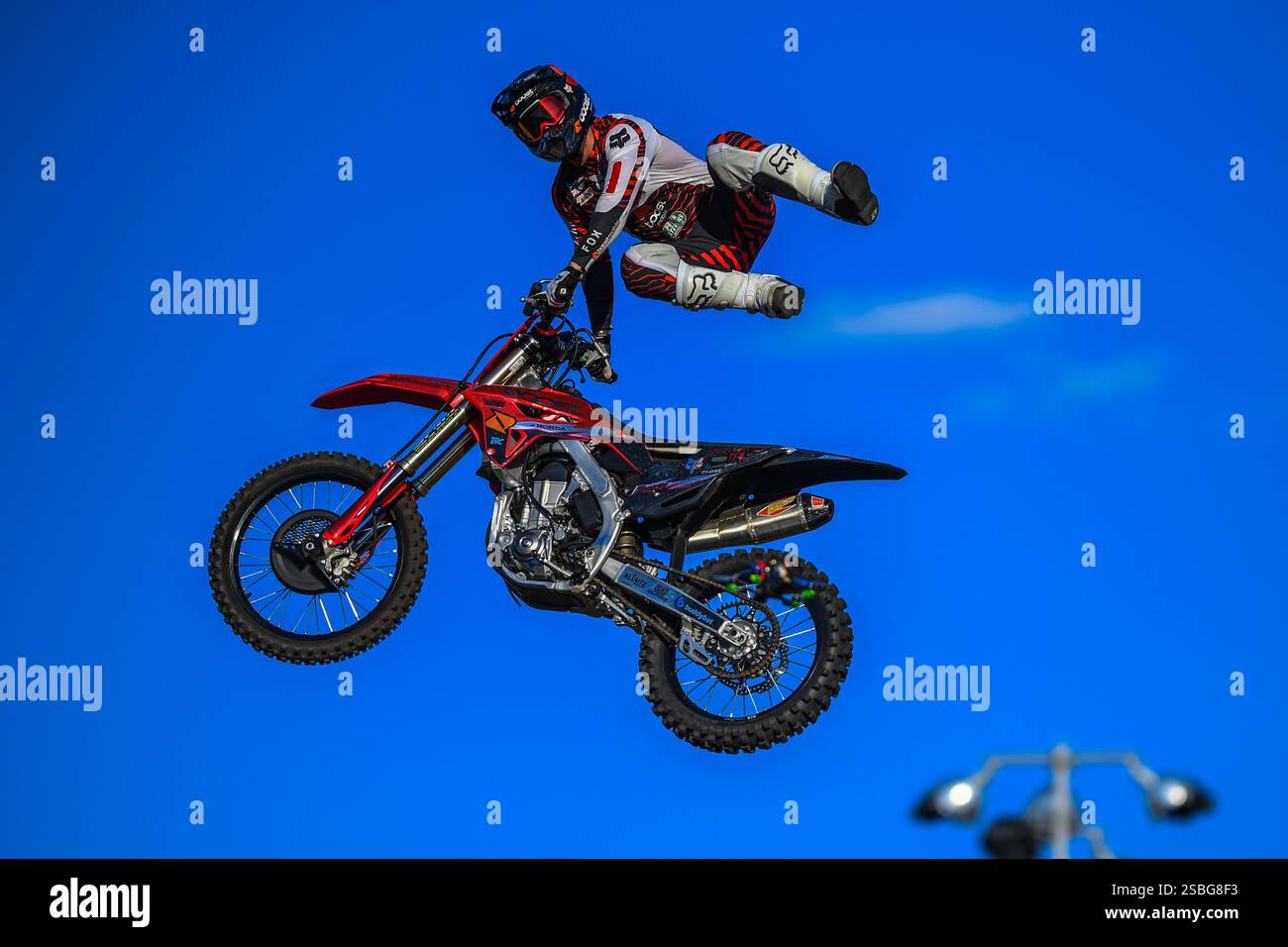 Cam "SINCS" Sinclair is seen performing aerial stunts in Freestyle ...