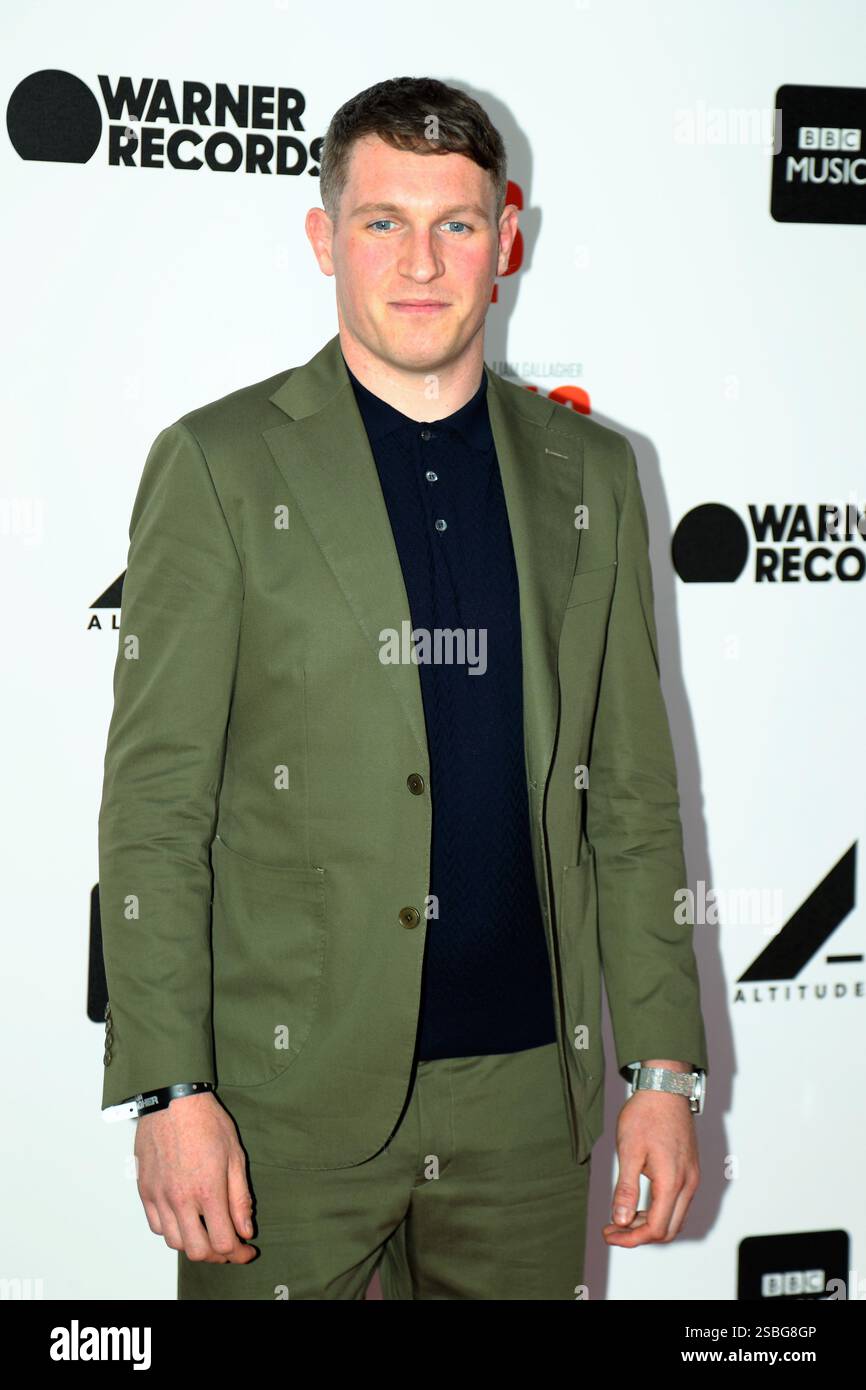 Gavin Fitzgerald arrives at Alexandra Palace in London for for the ...