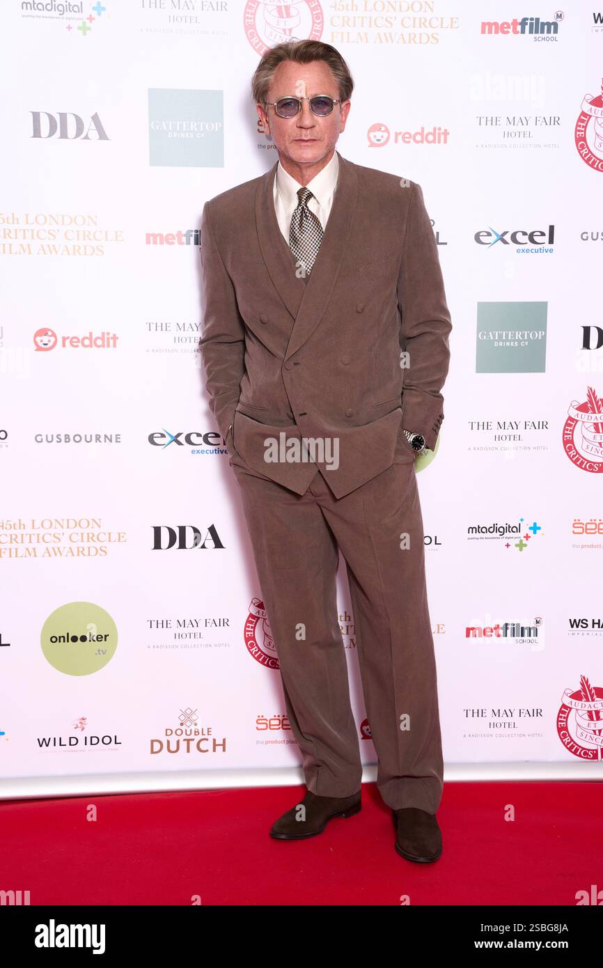 Daniel Craig poses for photographers upon arrival at the 45th London ...