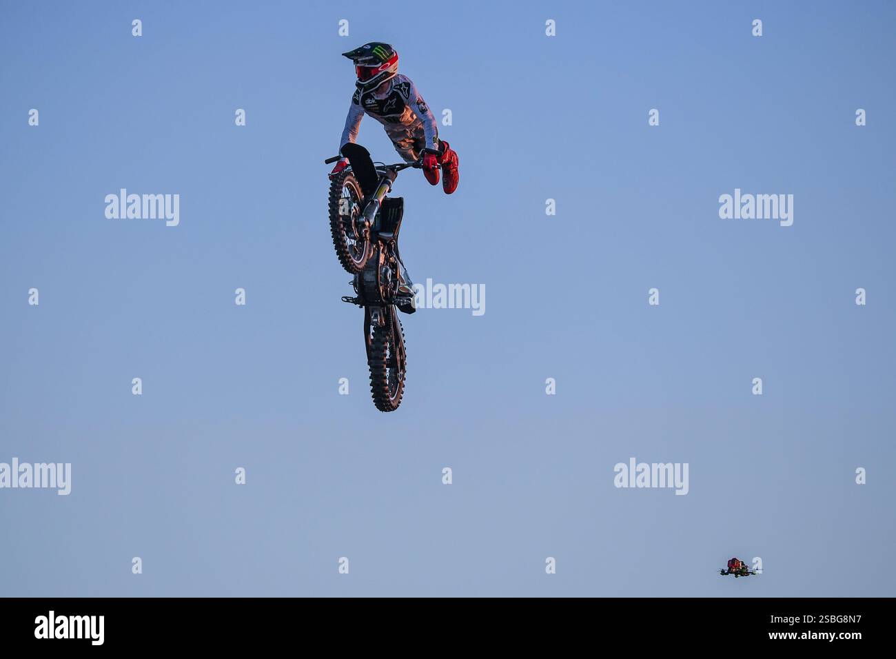 Blake “Bilko” Williams is seen performing aerial stunts in Freestyle ...