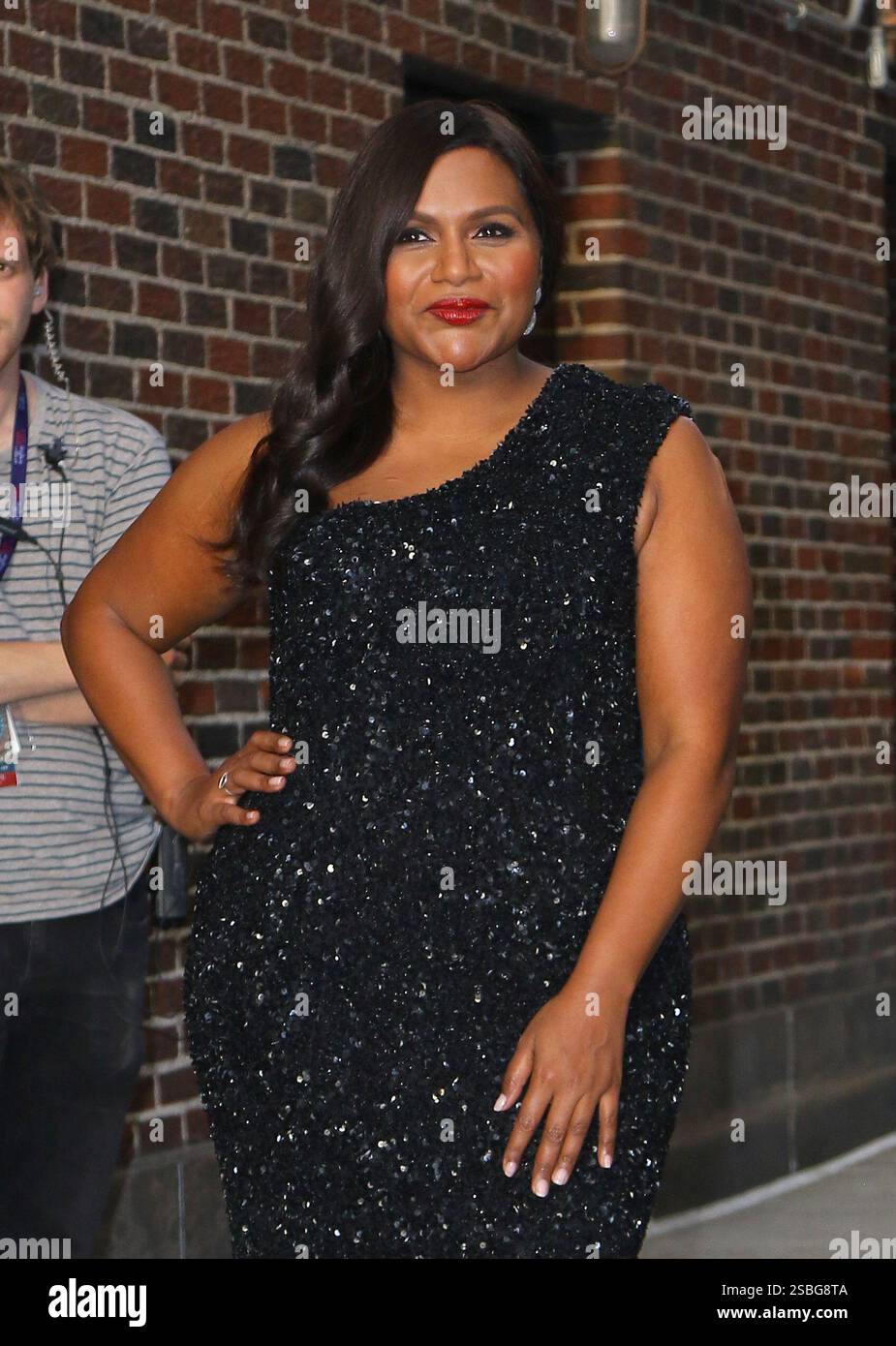 Actress Mindy Kaling made an appearance at 'The Late Show' on June 6 ...