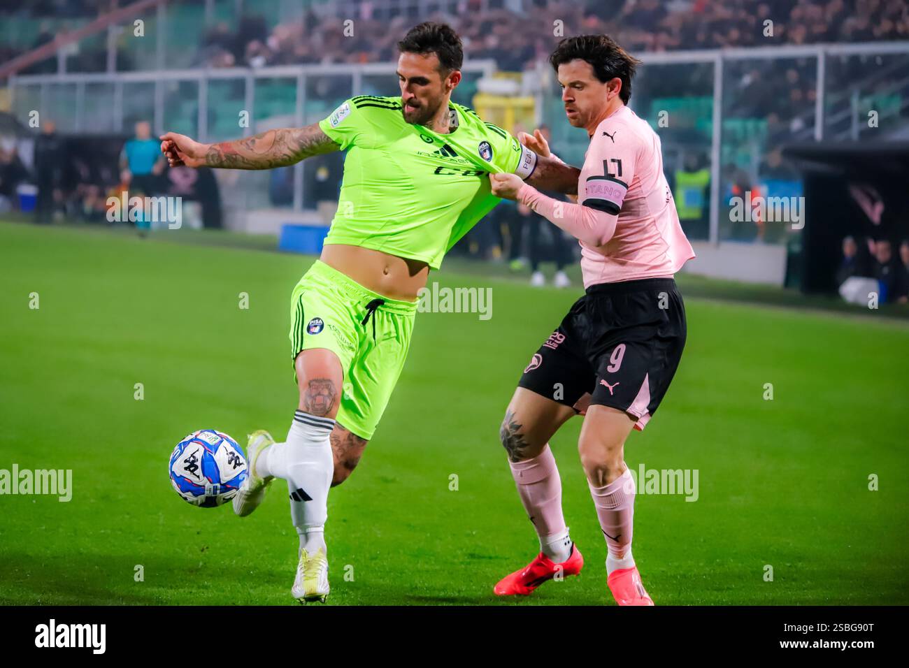 Palermo, Italy. 31st Jan, 2025. Antonio Caracciolo and Matteo Brunori ...