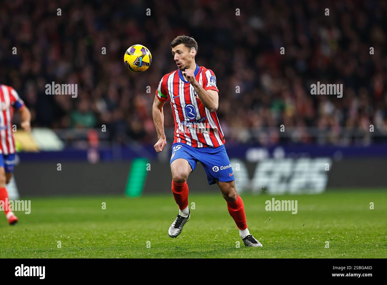 Madrid, Spain. 1st Feb, 2025. Clement Lenglet (Atletico) Football ...