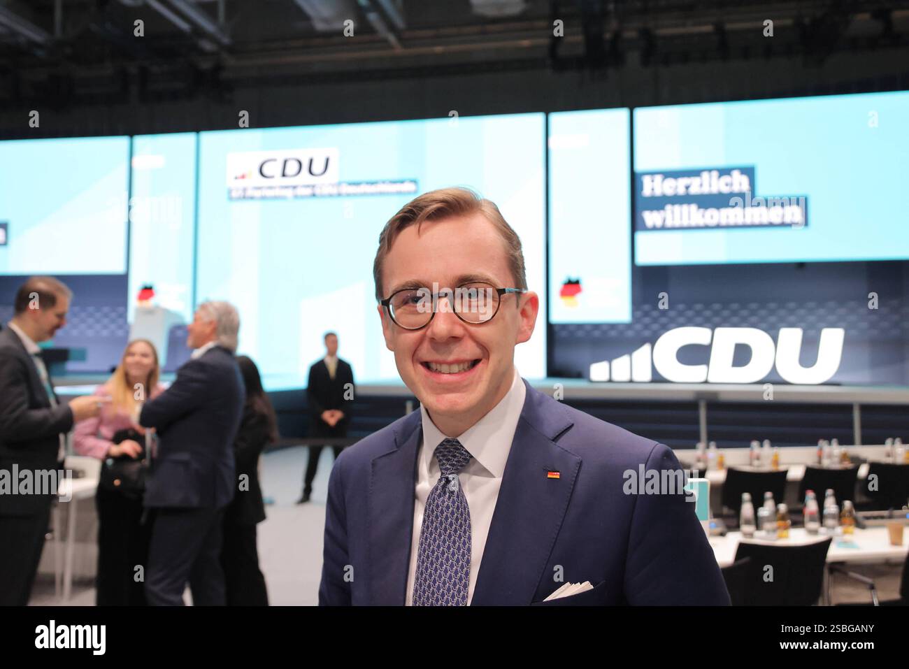 Bundestagswahl CDU Parteitag 03.02.2025, Germany, Berlin, Messe Berlin ...
