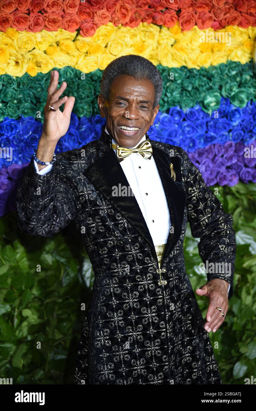 Andre De Shields arriving at the 73rd Annual Tony Awards at Radio City ...