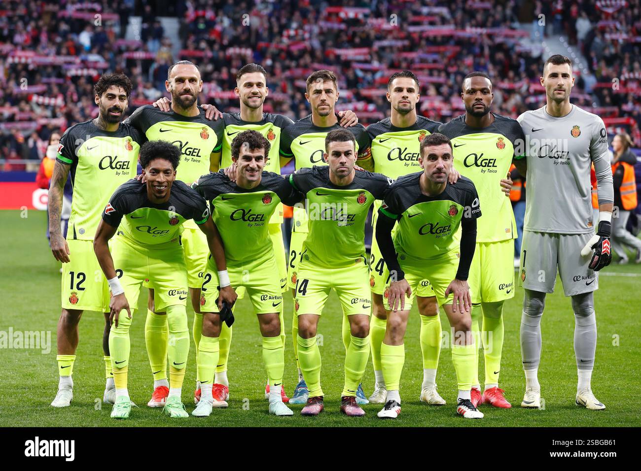 Mallorca team group line-up (Mallorca), FEBRUARY 1, 2025 - Football ...