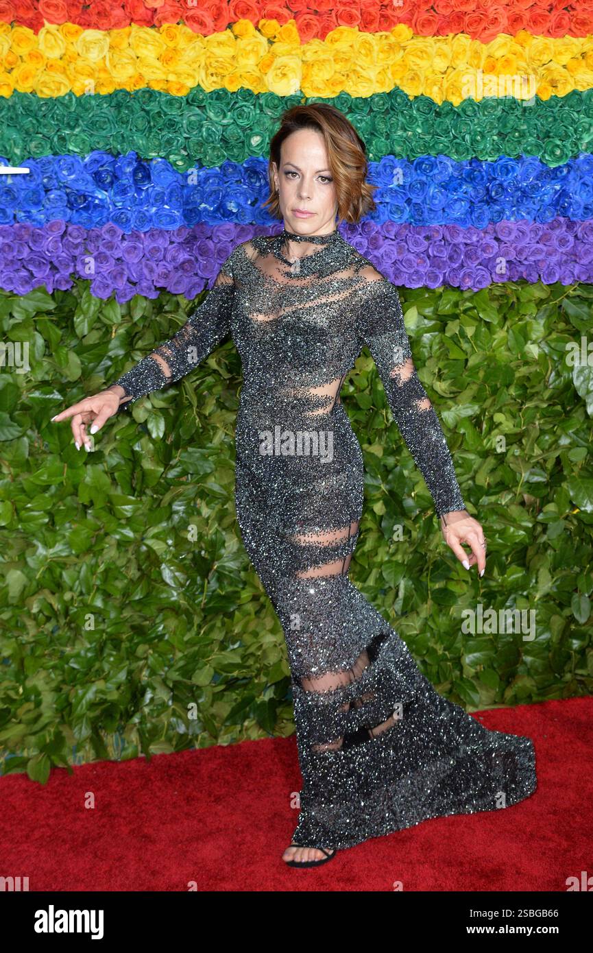 Leslie Kritzer arriving at the 73rd Annual Tony Awards at Radio City ...