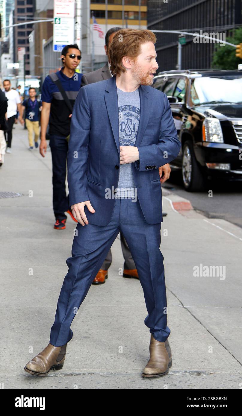 Actor Seth Green made an appearance at 'The Late Show' on June 6 2019 ...