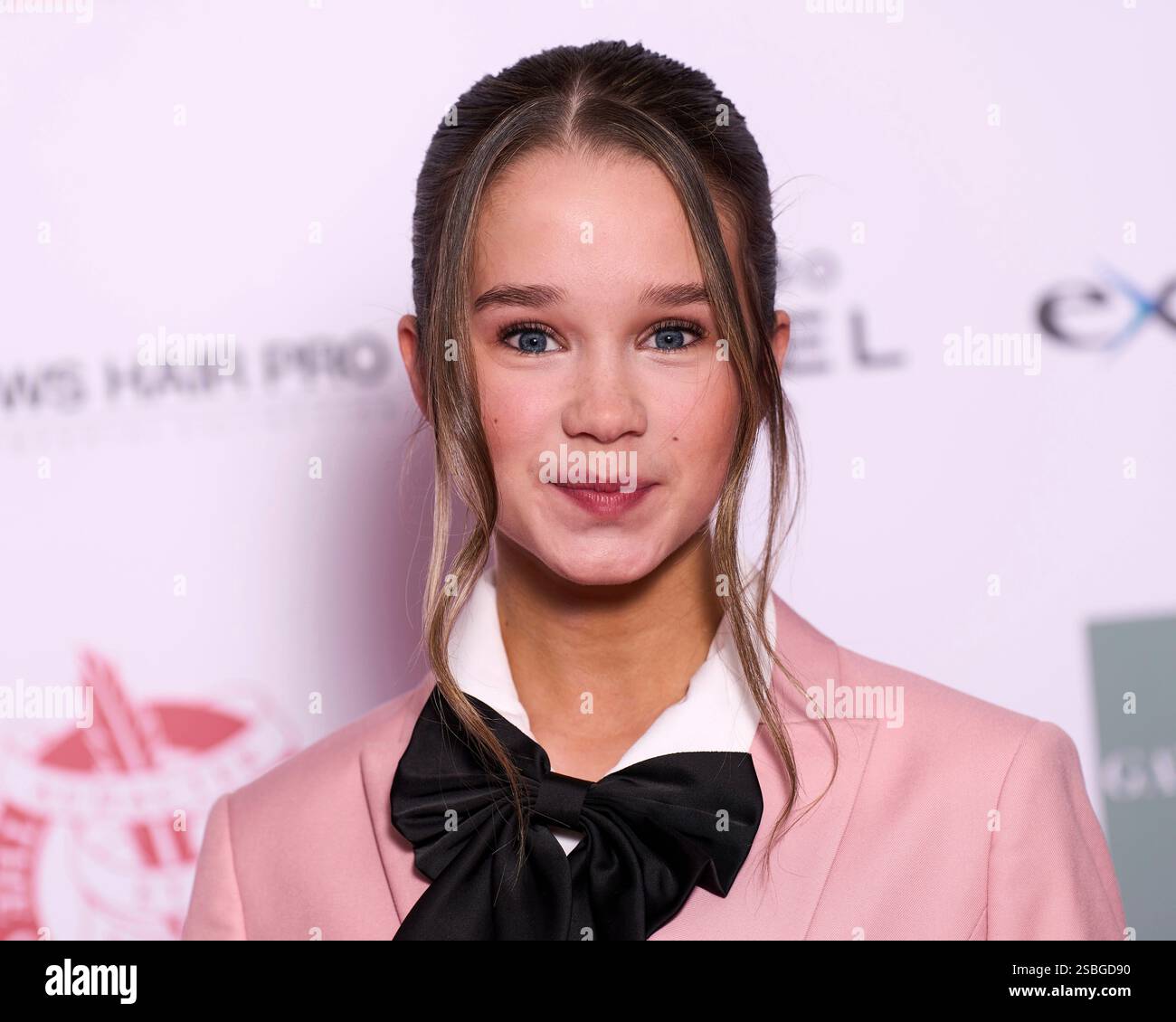 Alisha Weir poses for photographers upon arrival at the 45th London ...