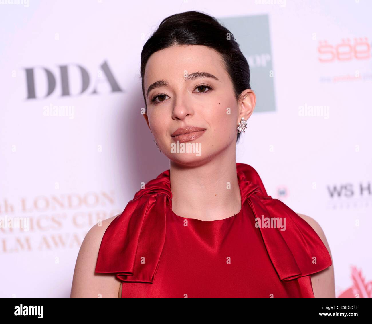 Mikey Madison poses for photographers upon arrival at the 45th London ...