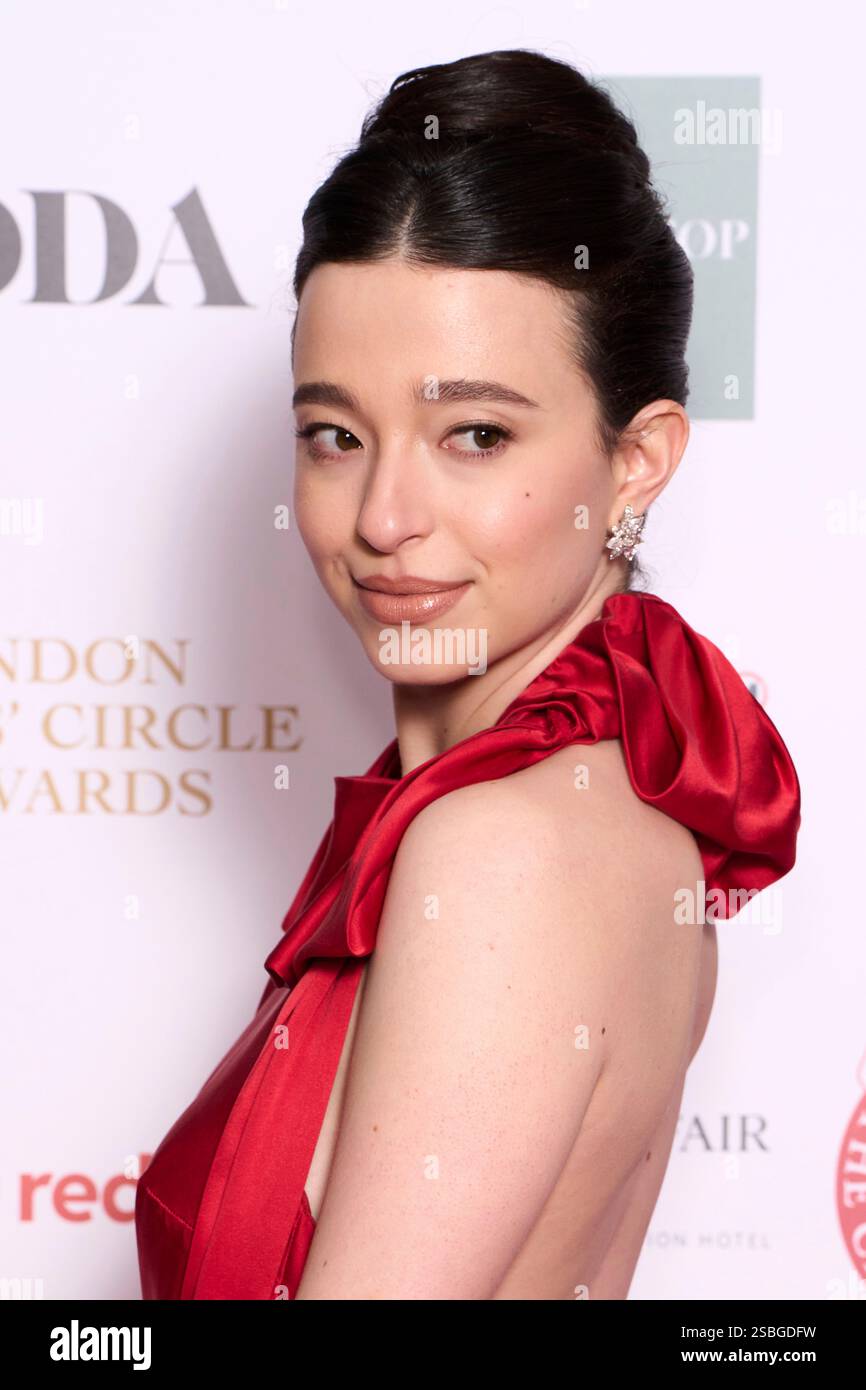 Mikey Madison poses for photographers upon arrival at the 45th London ...