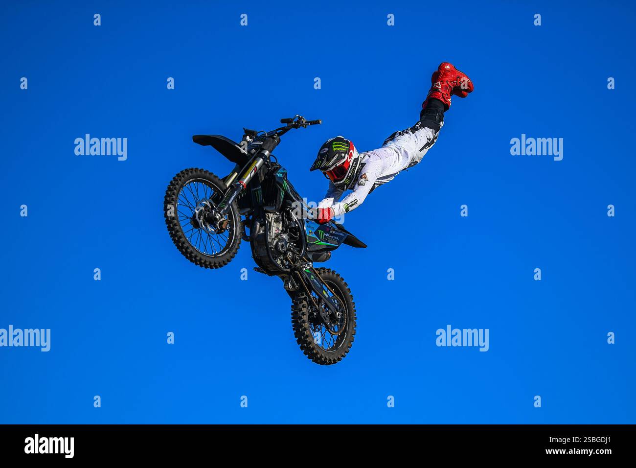 Blake “Bilko” Williams is seen performing aerial stunts in Freestyle ...