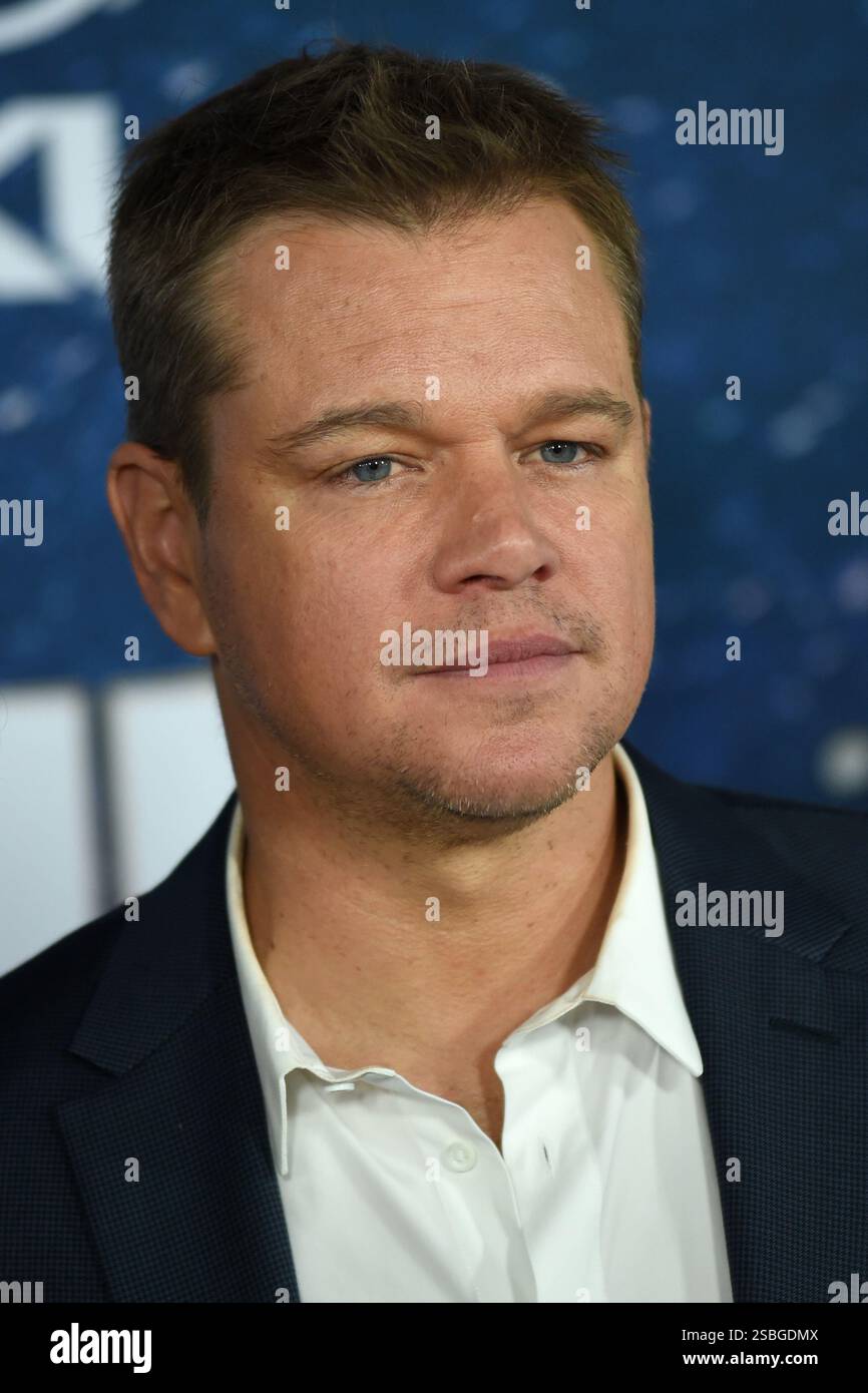 Matt Damon attending arrivals for 'Men in Black: International' world ...