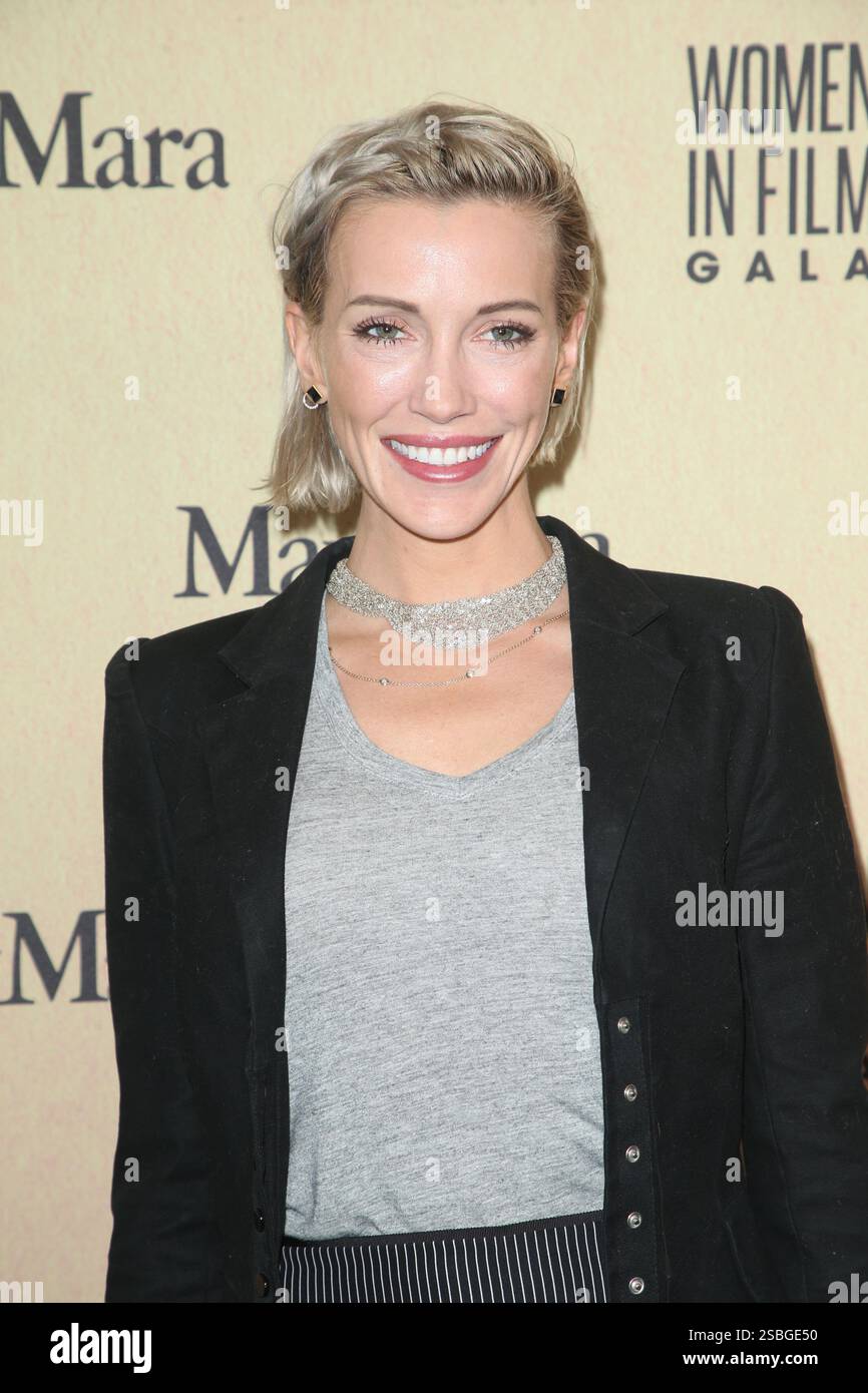 Katie Cassidy at Women In Film Gala, Arrivals, Beverly Hilton, Los Angeles, USA - 12th Jun 2019 ...