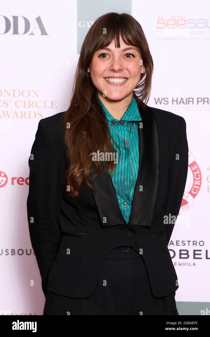 Nina Gantz poses for photographers upon arrival at the 45th London ...