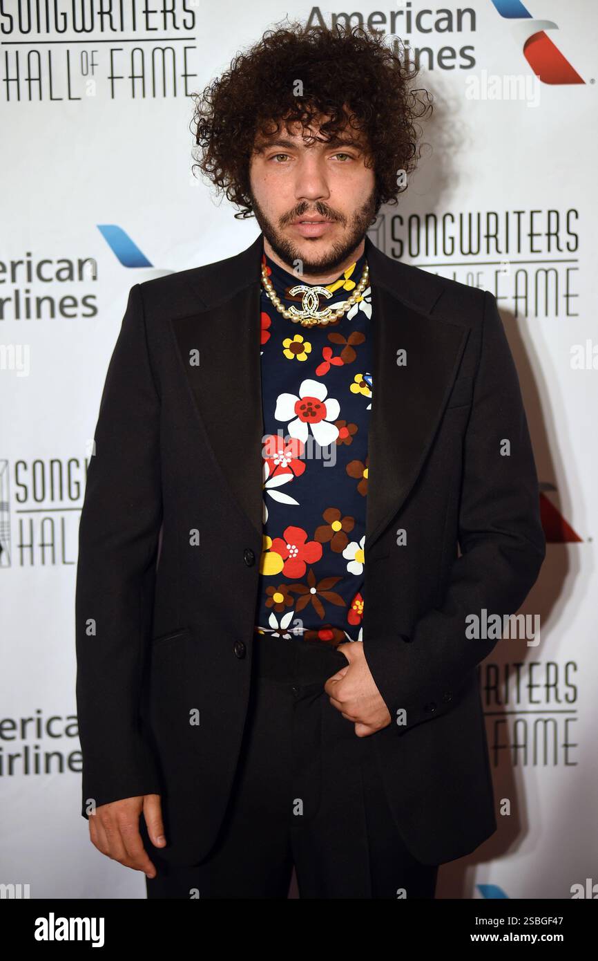 Benny Blanco attending arrivals for Songwriters Hall of Fame Annual ...
