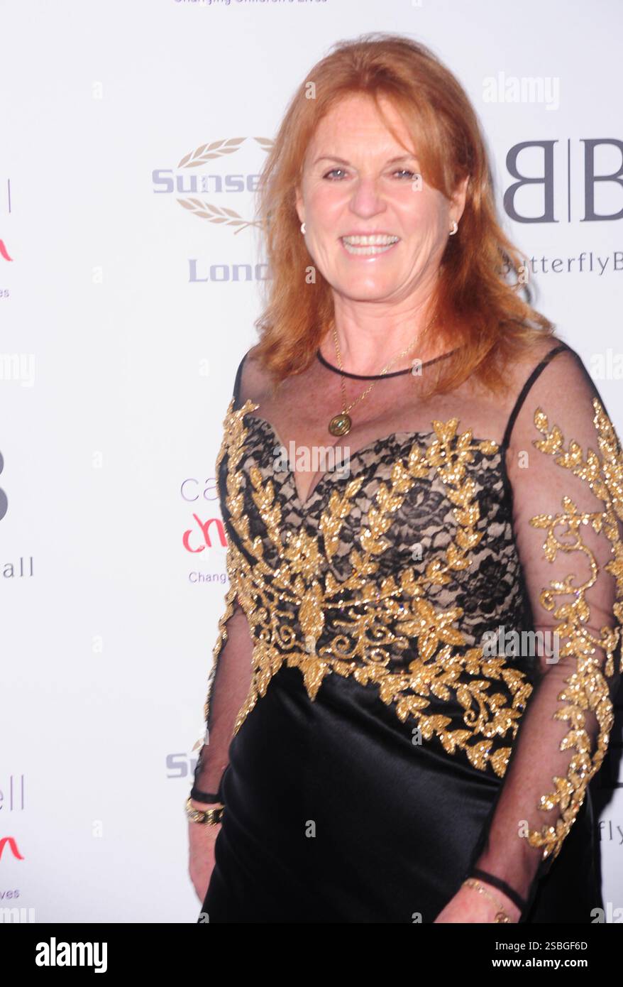 Sarah Ferguson at The Butterfly Ball 2019 at the Grosvenor House Hotel ...